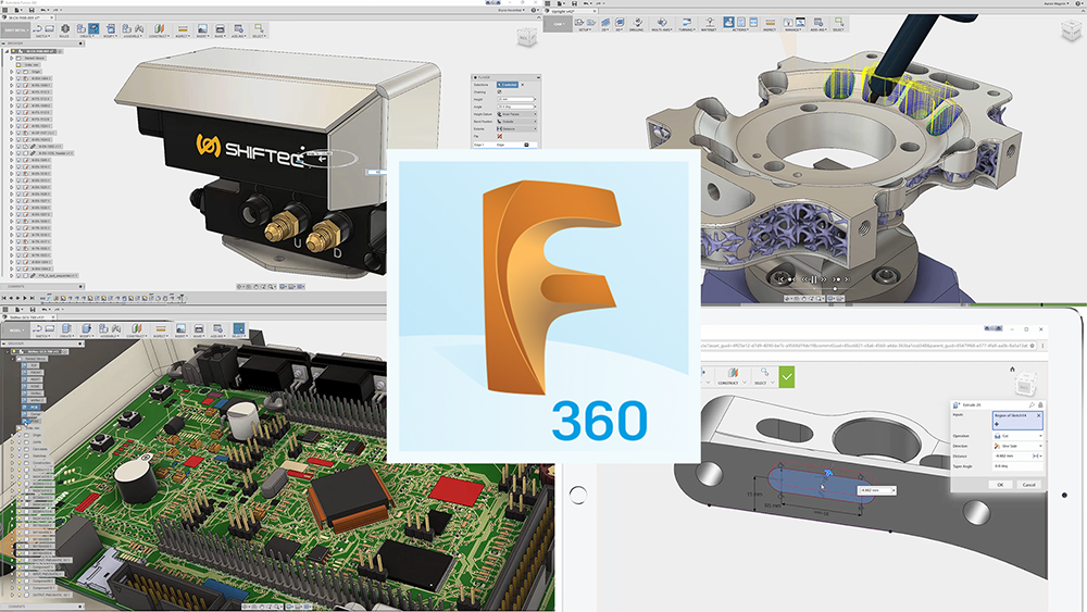 Huge line-up of new Fusion 360 capabilities including browser, ECAD, generative design and more ...