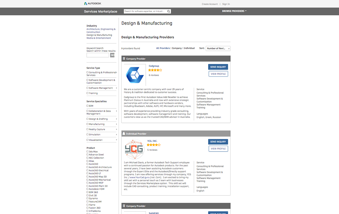 Experts are Here! Autodesk Services Marketplace is Expanding | Autodesk ...